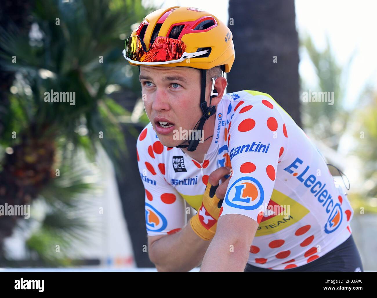 Gregaard Jonas Wilsly, de l'équipe cycliste pro d'Uno-X, au Danemark ...