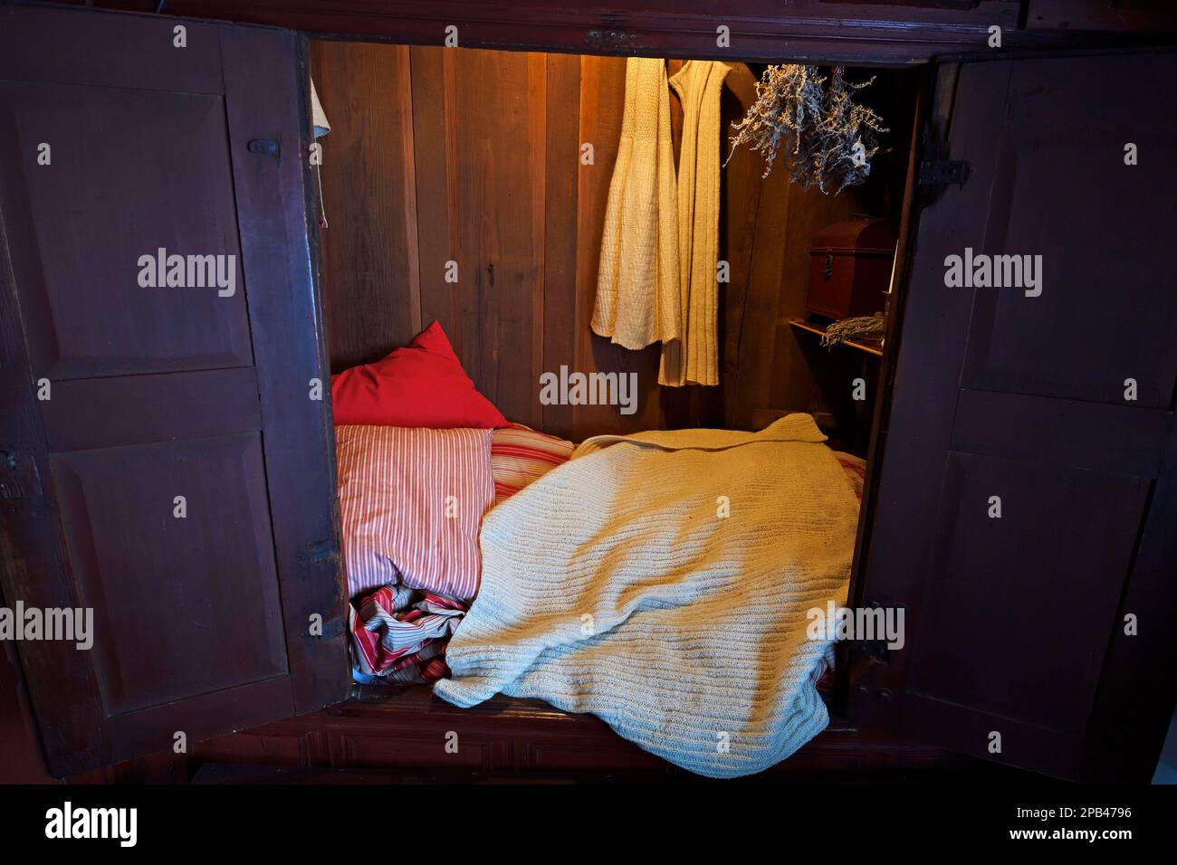 Sleeping alcove Banque de photographies et d’images à haute résolution ...