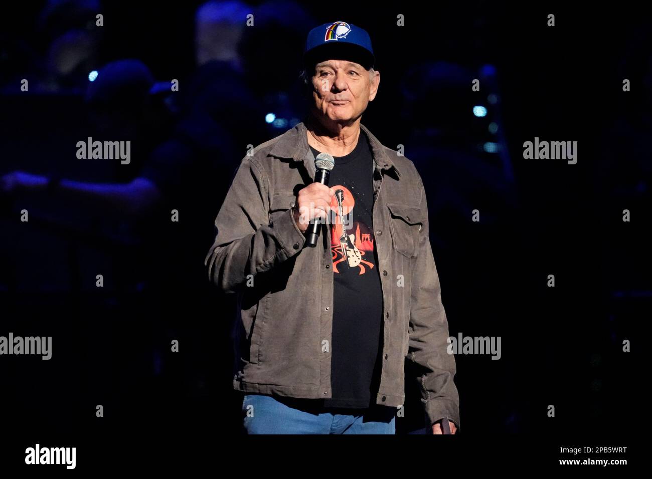 Bill Murray appears onstage at the 7th annual Love Rocks NYC concert ...