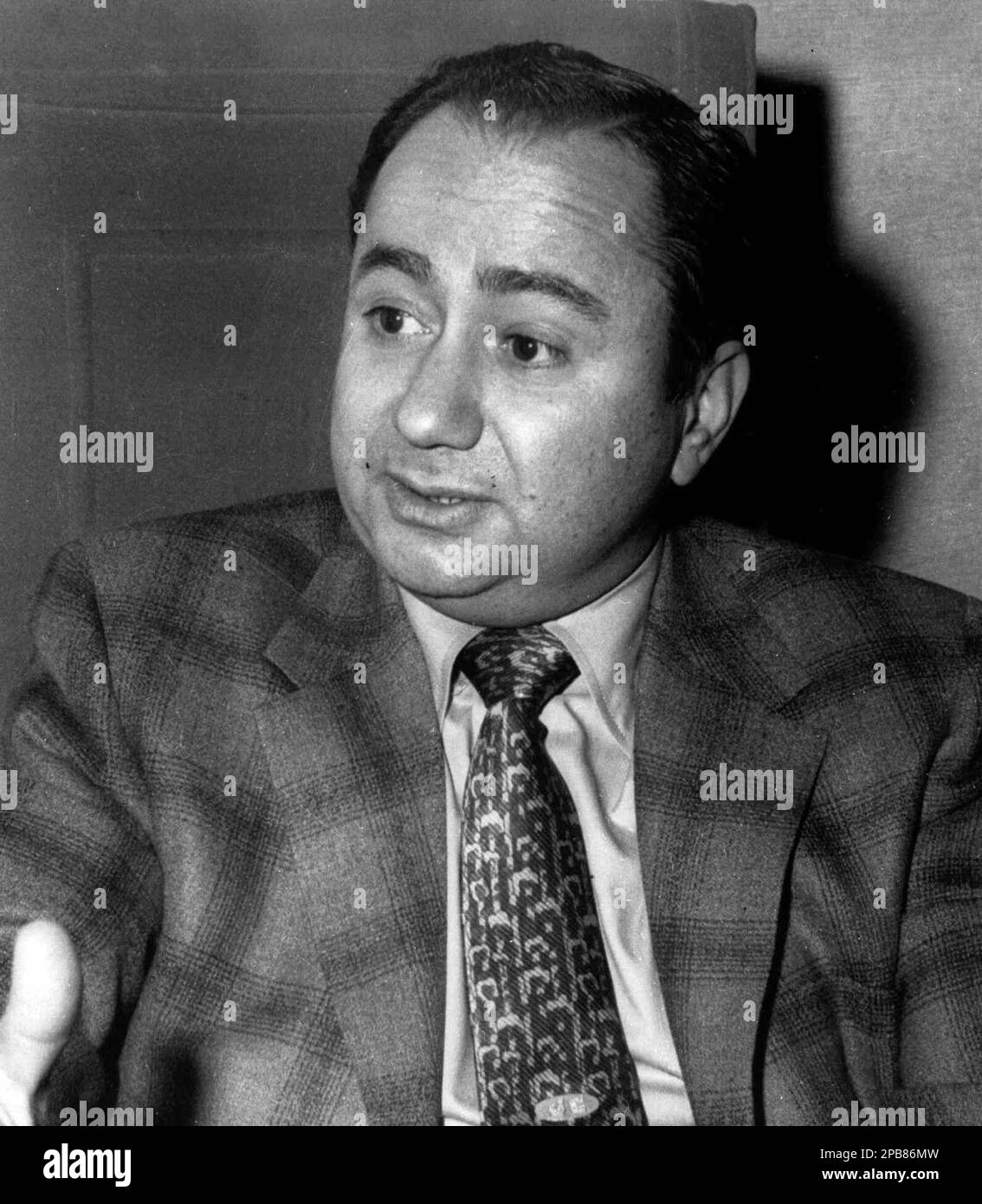 **FILE** Former Mustang Ranch owner Joe Conforte is shown in a March 18 ...