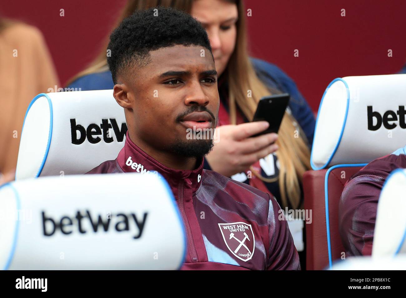 Londres, Royaume-Uni. 12th mars 2023. Ben Johnson de West Ham United vu ...