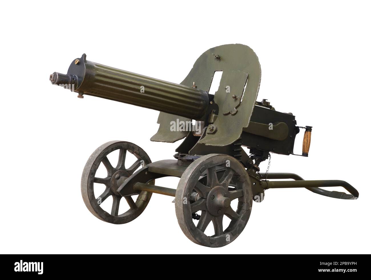 Maxim mitrailleuse Banque d'images détourées - Alamy