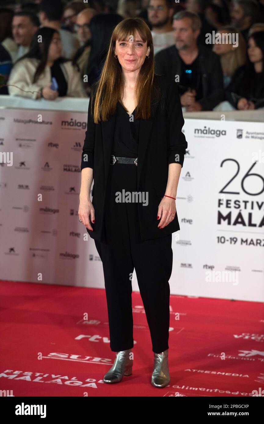 Malaga, Espagne. 12th mars 2023. Elena Trape, la réalisatrice espagnole ...