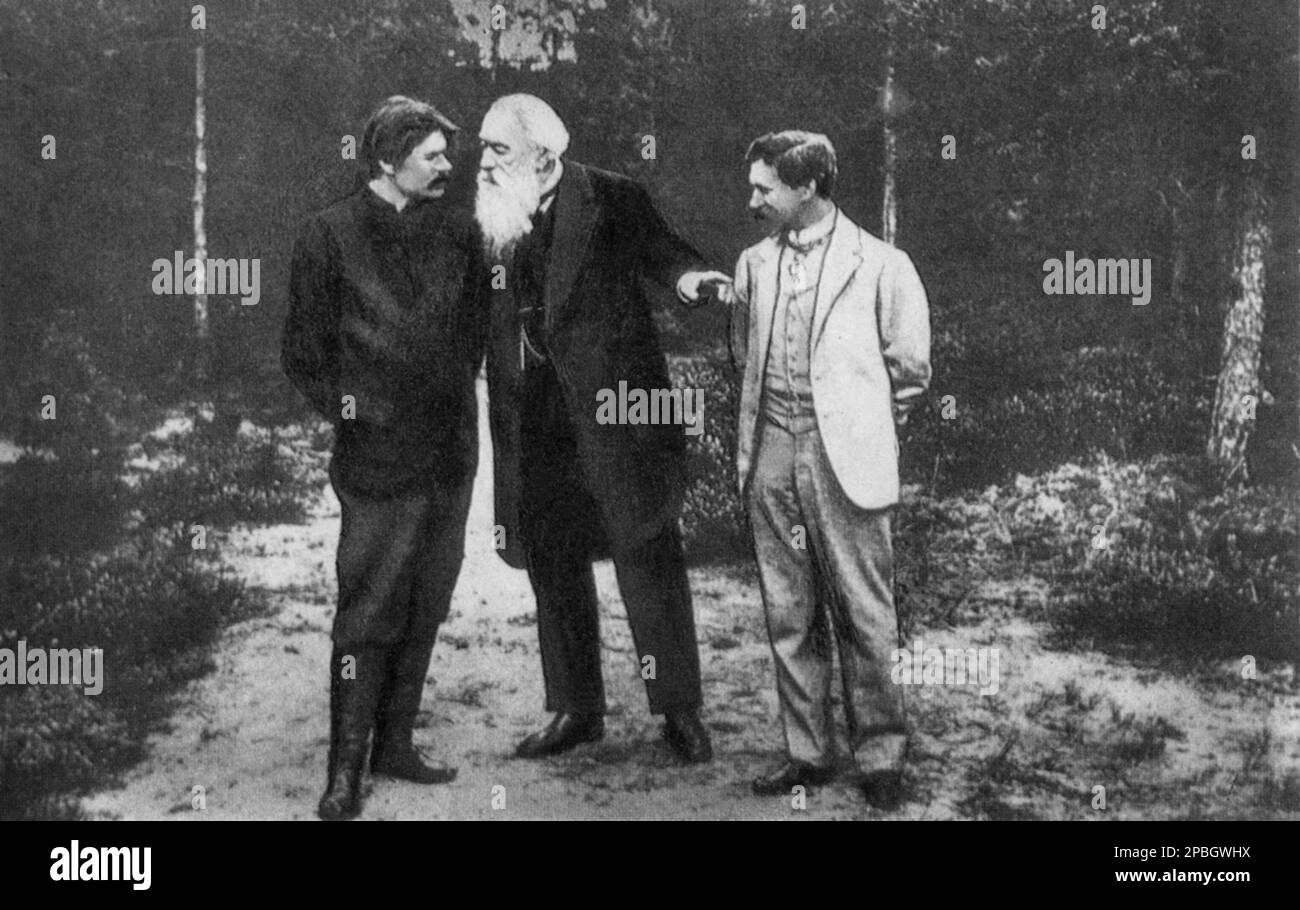 1900 CA, RUSSIE : le poète et écrivain russe MAKSIM GORKIJ ( 1868 ...