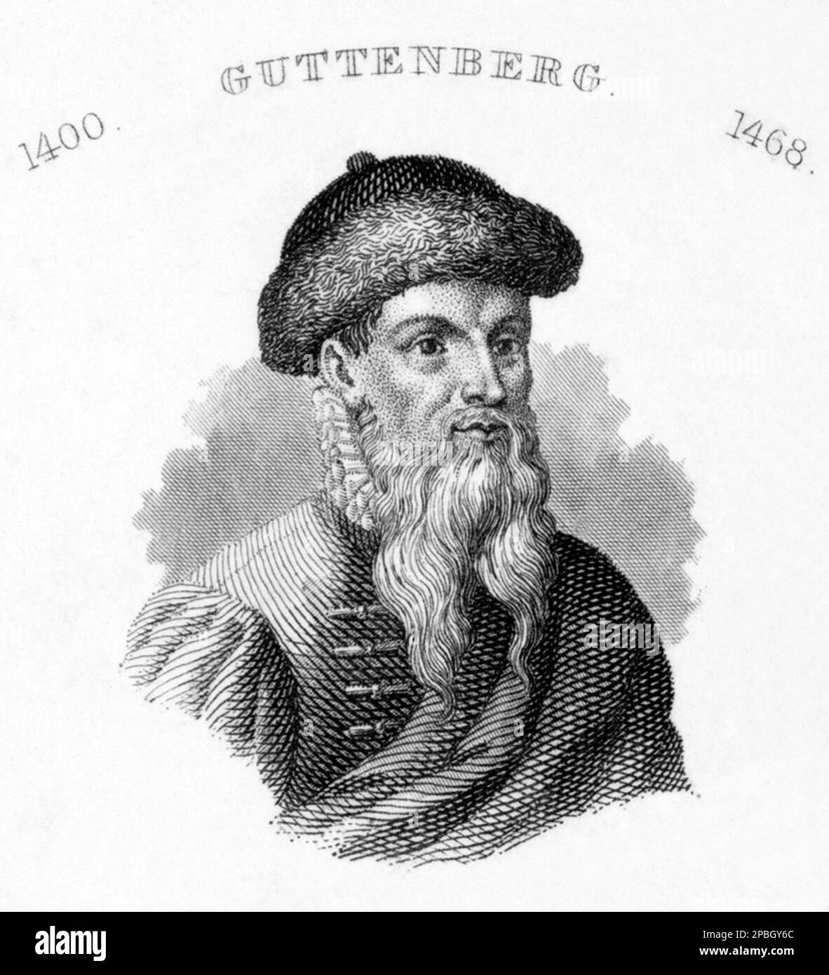 Johannes Gensfleisch zur Laden zum GUTENBERG (1400 – 1468) était un ...