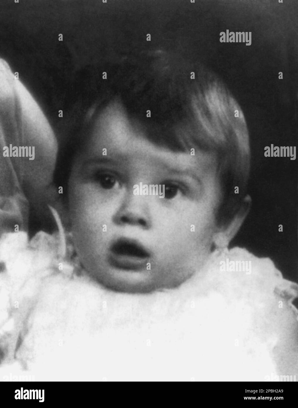 1930 :l'actrice AUDREY HEPBURN ( 1929 - 1993 ) âgée de 1 ans quand ...