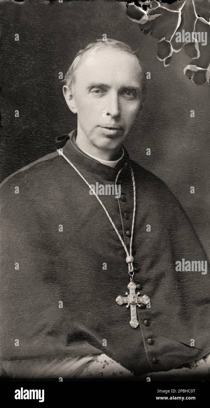 1915 , BELGIQUE : Desiré-Felicien-François-Joseph Cardinal Mercier ...