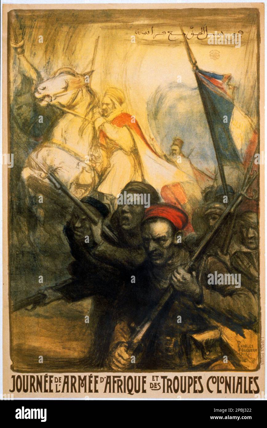 1917 , FRANCE : affiche militaire française pour une journée pour l ...