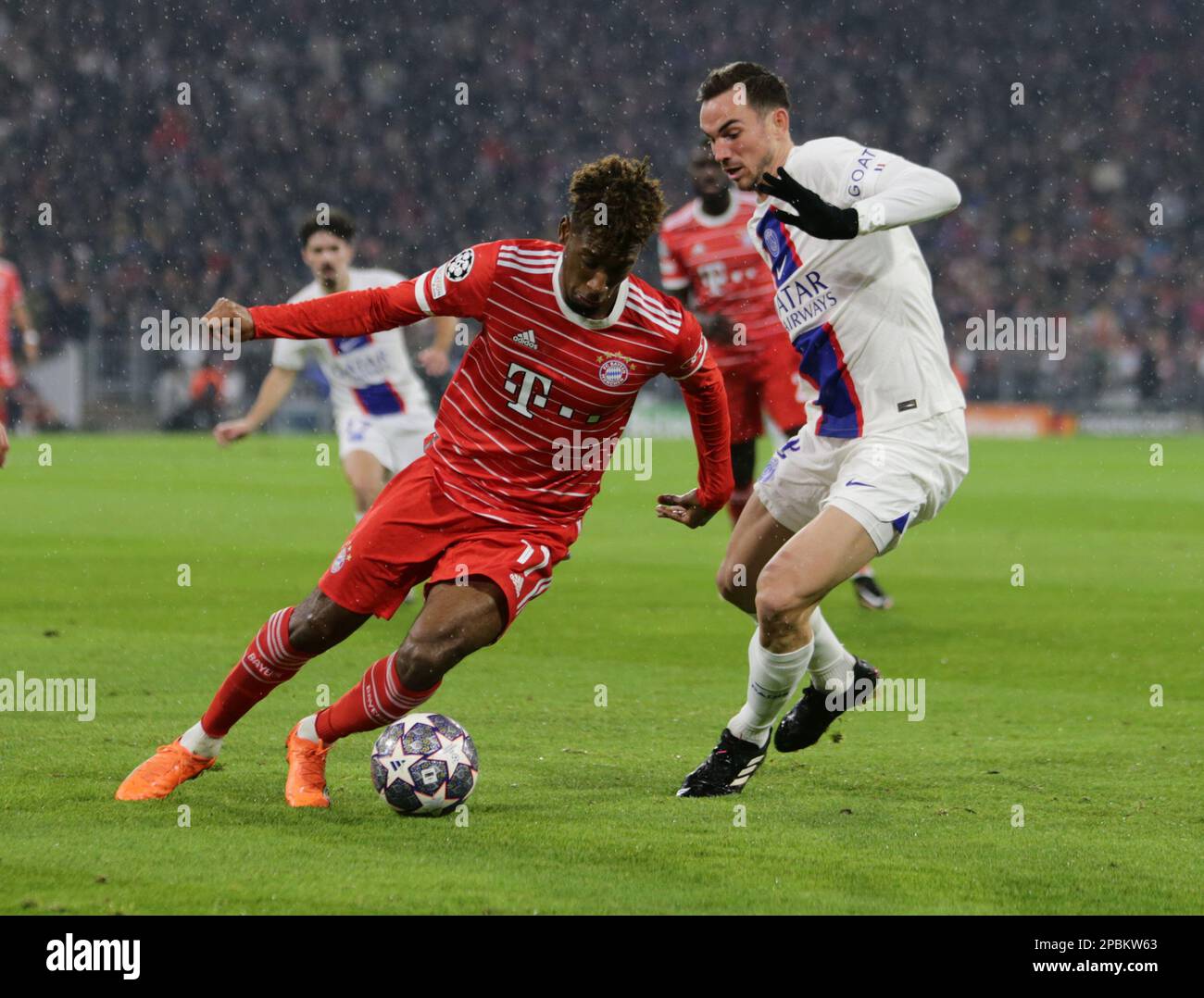 Kingsley Koman du FC Bayern Munich lors de la Ligue des champions de l ...