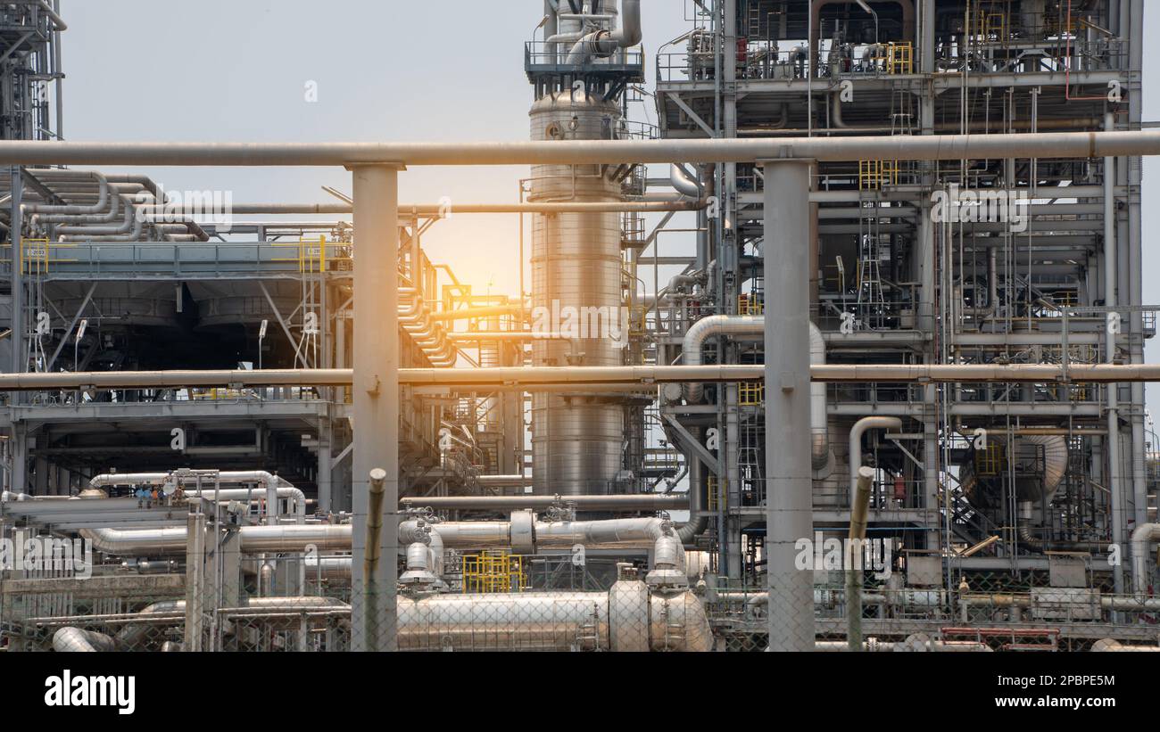 Raffinerie de pétrole gaz matériel chimique prédiction importation ...