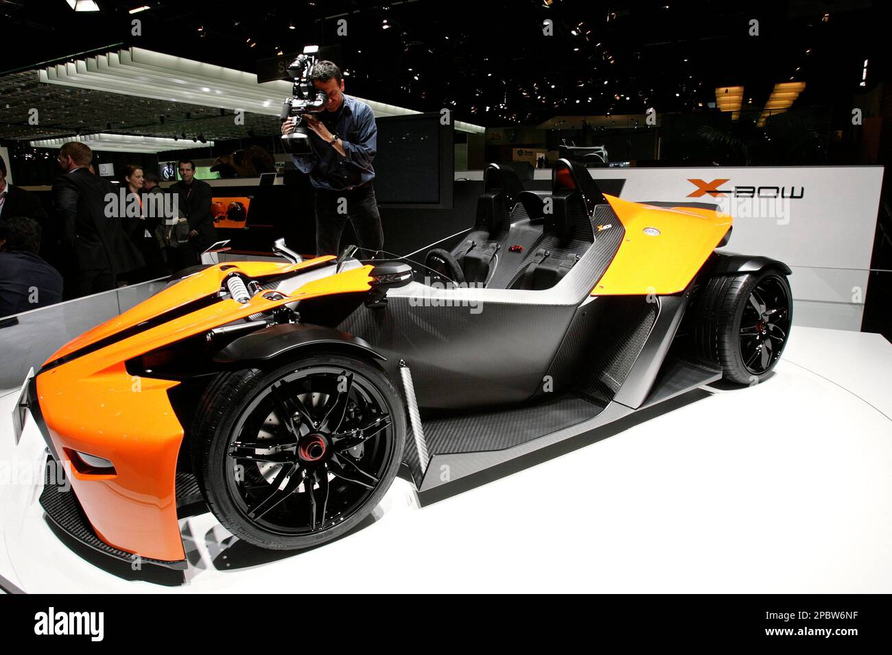 The new KTM Concept Car X-BOW is shown during the press day at the 77th ...
