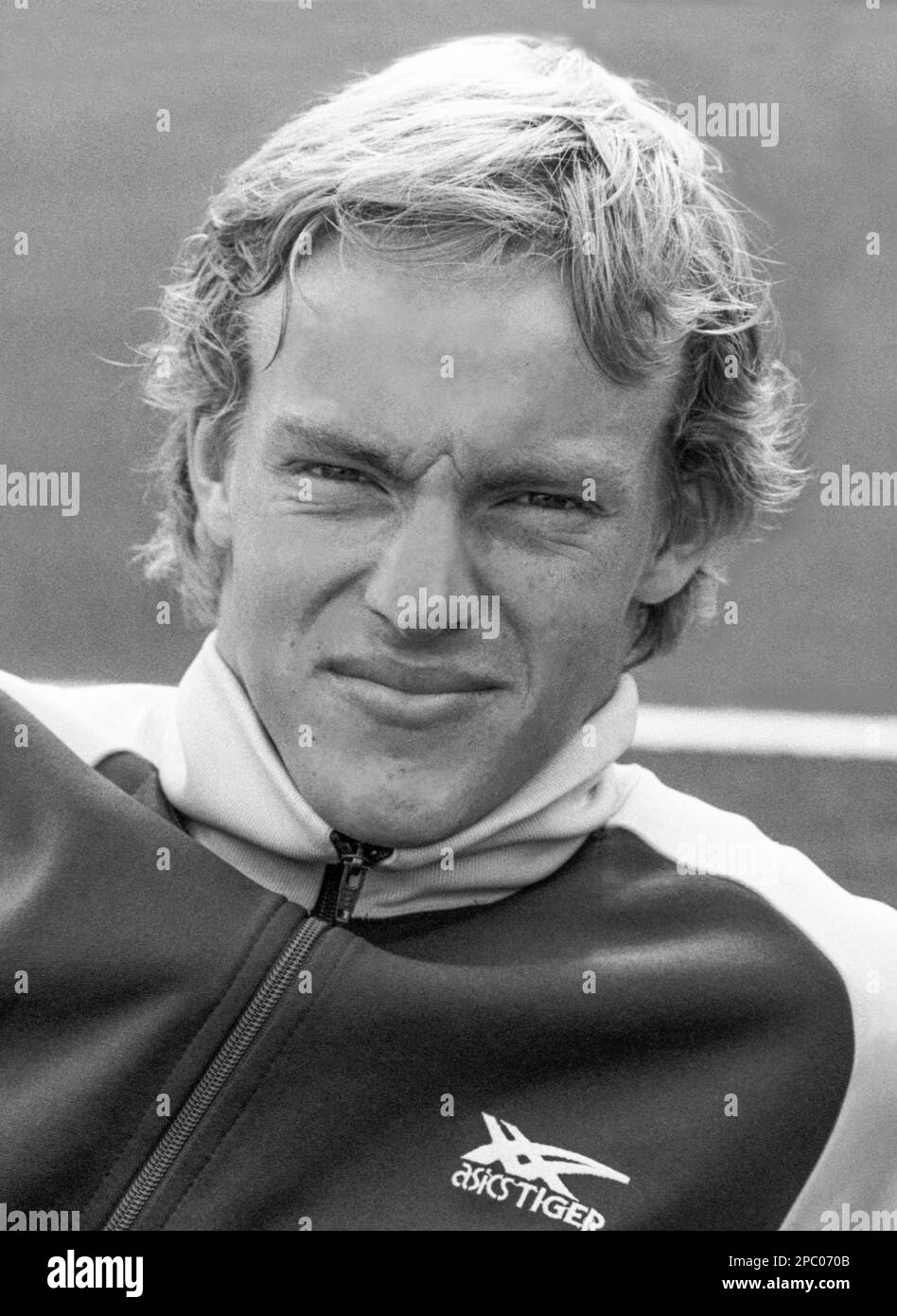 Track and field Banque d'images noir et blanc - Alamy