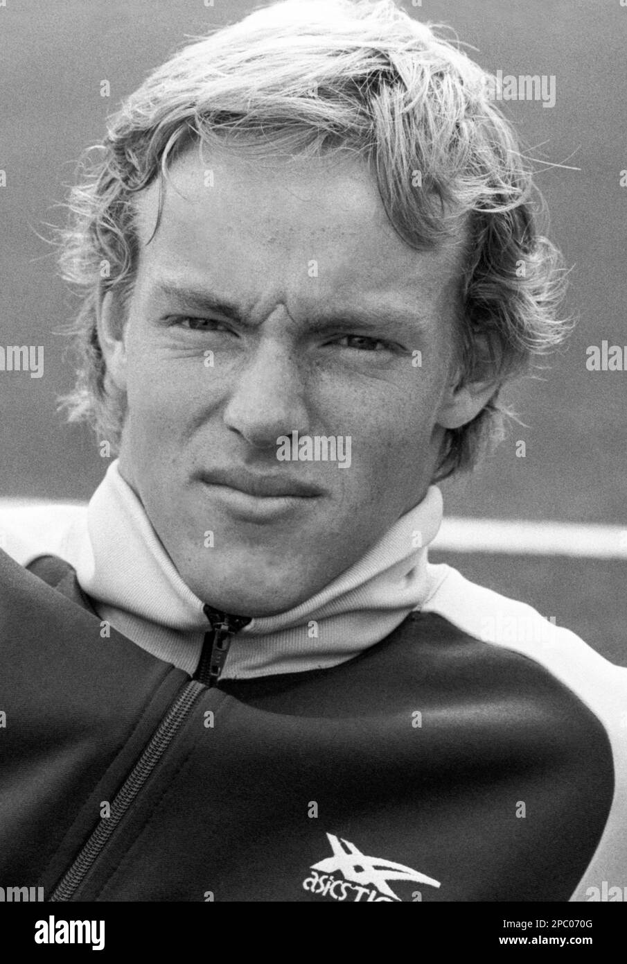 Track and field Banque d'images noir et blanc - Alamy