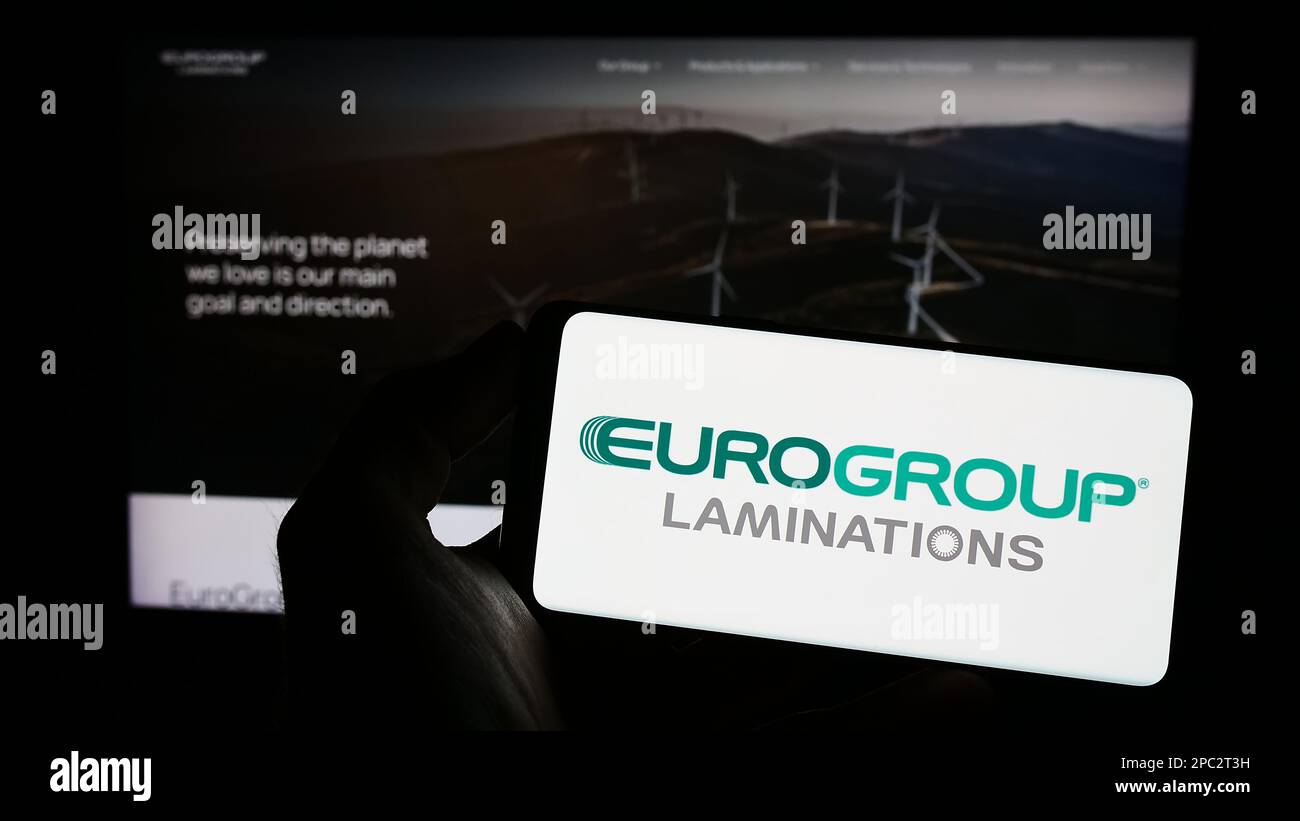 Logo laminations eurogroup Banque de photographies et d’images à haute résolution - Alamy