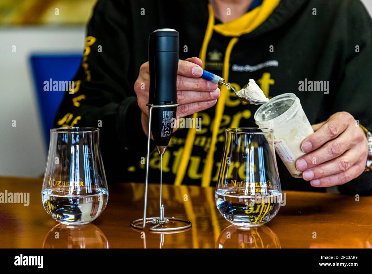 Stefan Fritsche, directeur général de la brasserie du monastère de ...