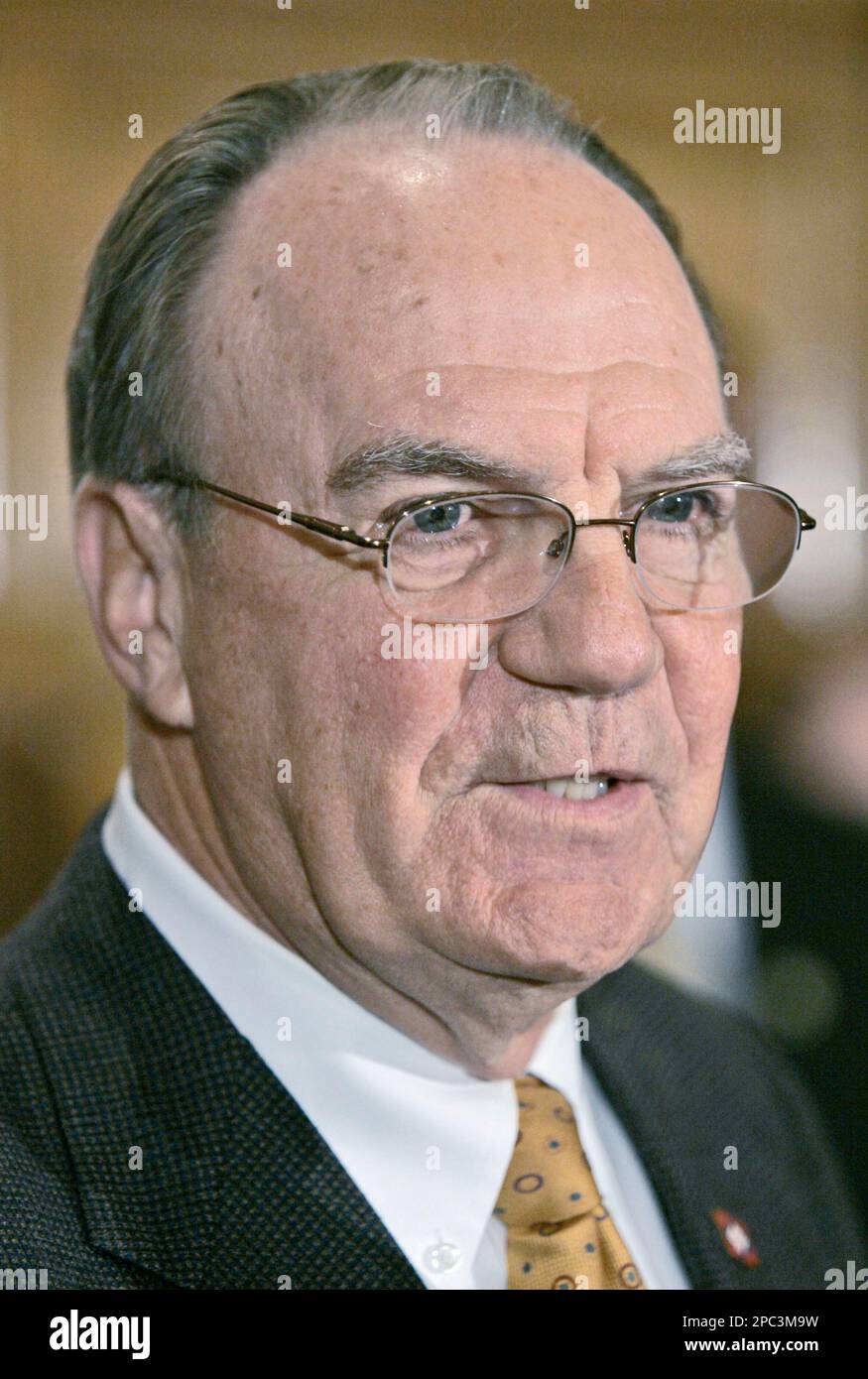 Former State Sen. Cliff Hoofman, D-North Little Rock, speaks at Little ...