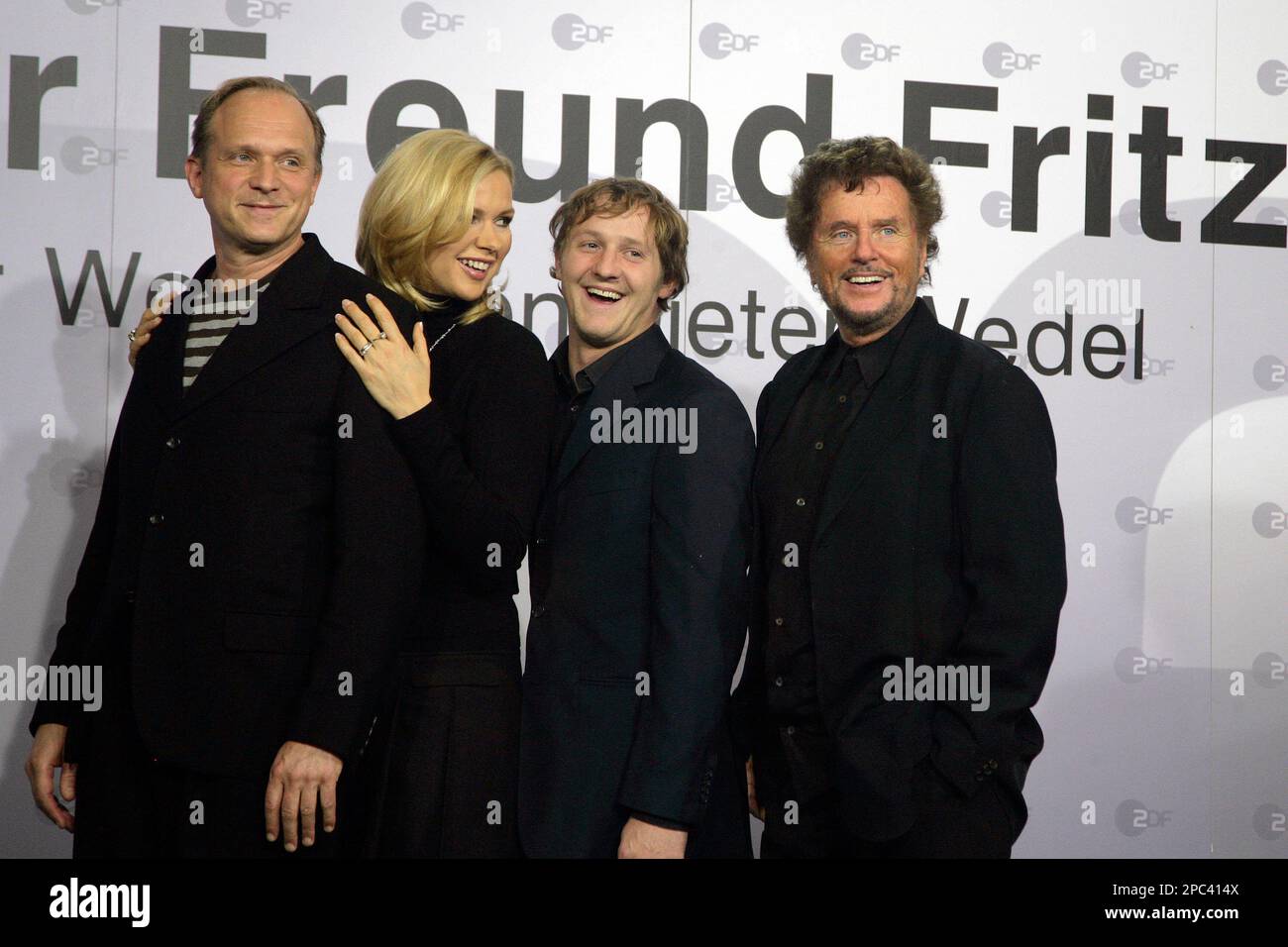 Schauspieler Ulrich Tukur, Veronica Ferres, Maximilian Brueckner und ...