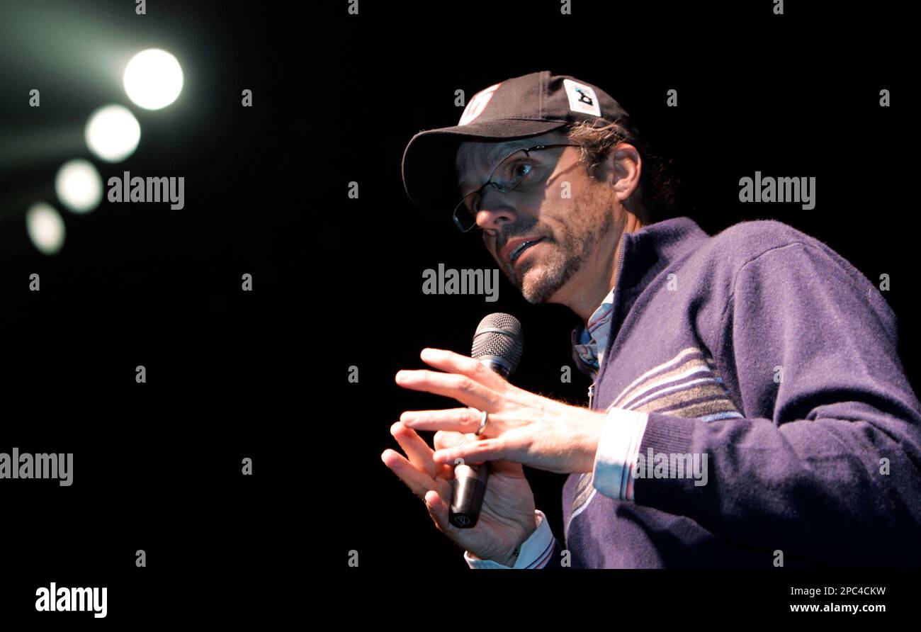 NASCAR driver Kyle Petty speaks to the crowd at the Sound & Speed in ...