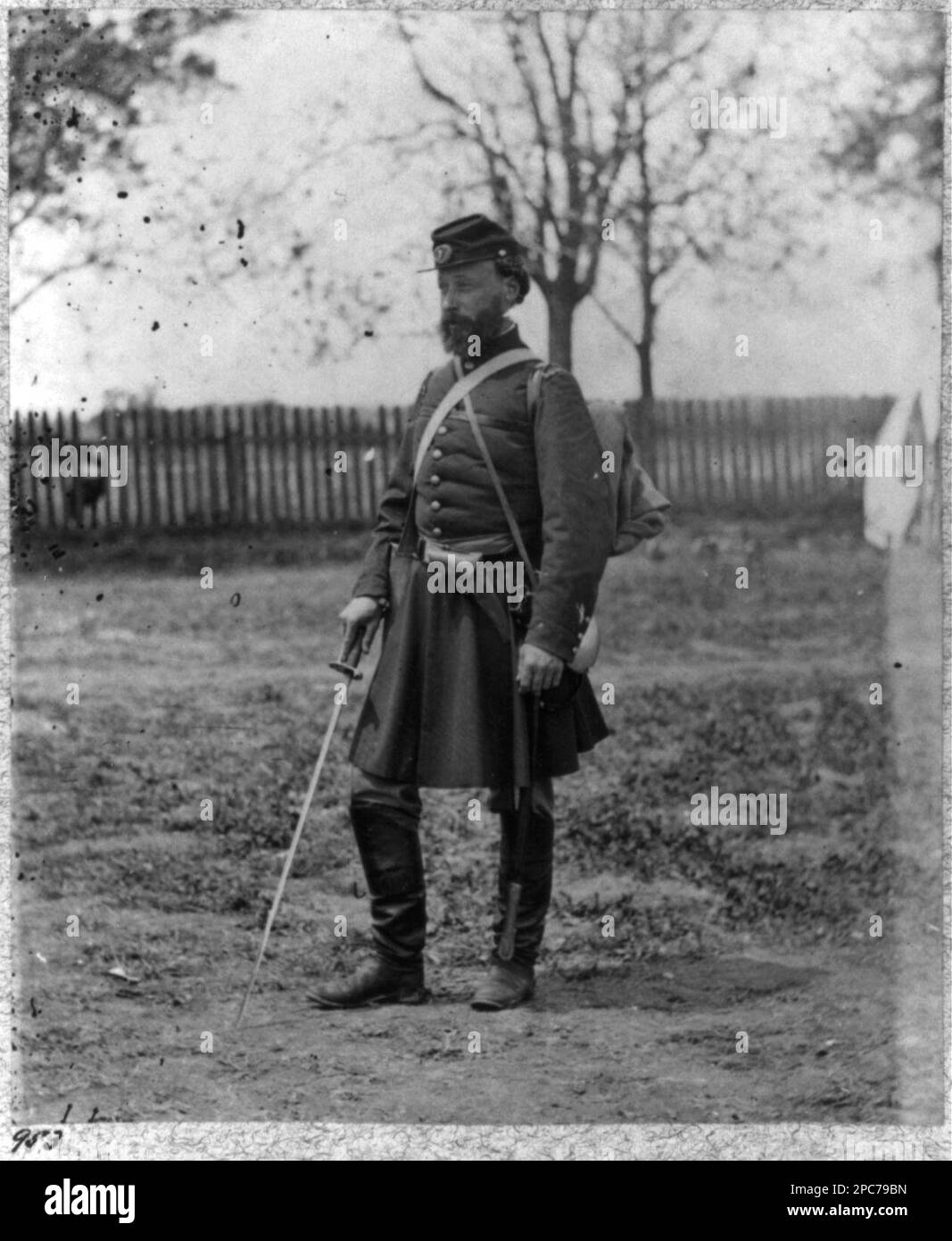 7th New York State Milice, Camp Cameron, D.C., 1861. N° 953, titre de l ...