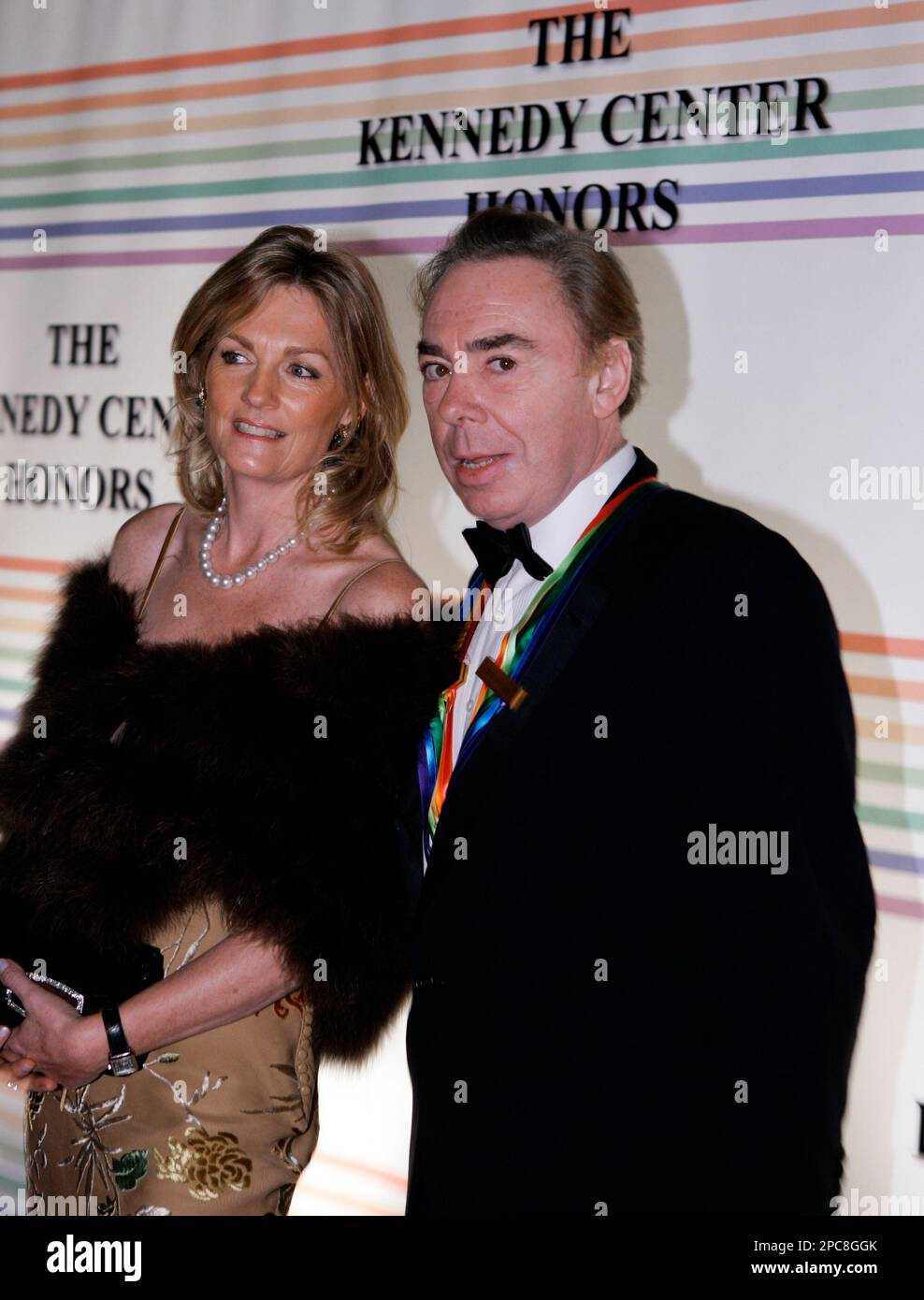 Andrew Lloyd Webber, one of this year's Kennedy Center honorees ...