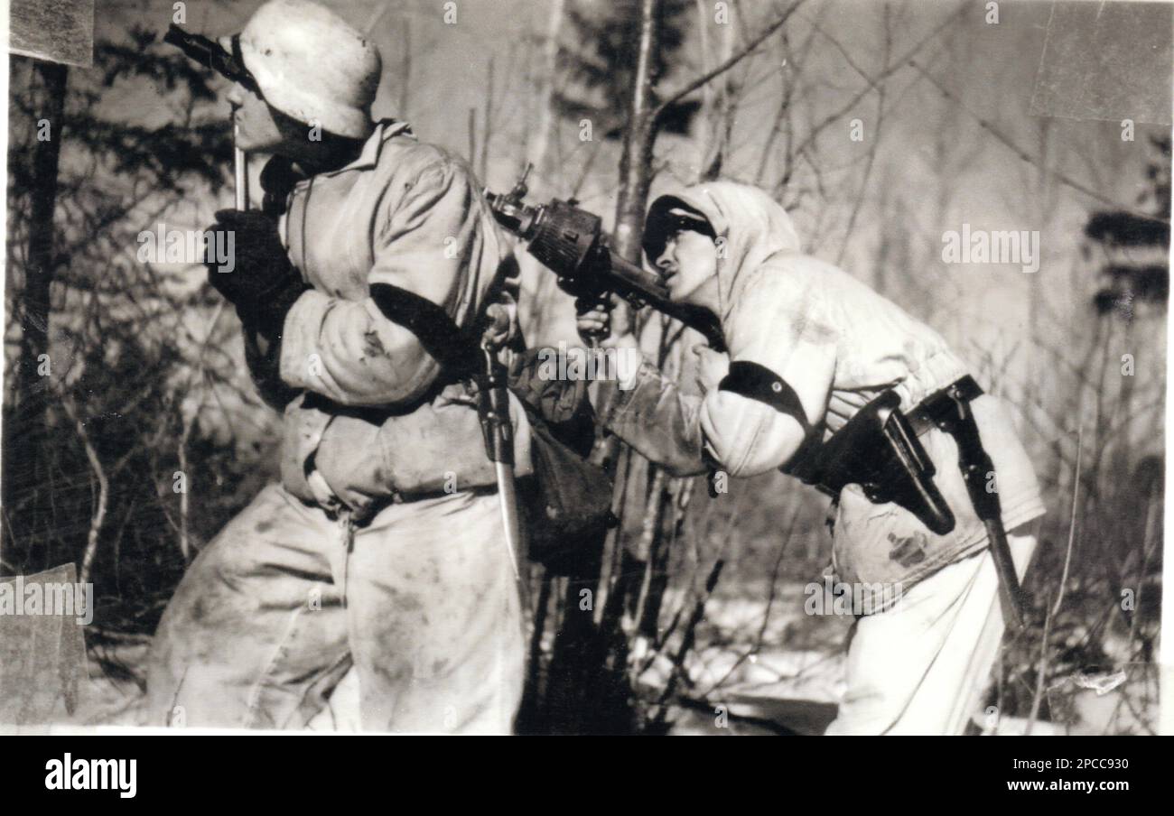 Photo de la Seconde Guerre mondiale en noir et blanc soldats allemands ...