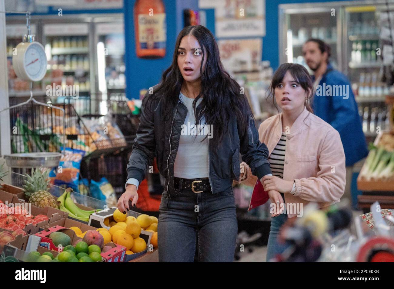 SCREAM VI, (alias SCREAM 6), de gauche à droite: Melissa Barrera, Jenna Ortega, 2023. ph ...