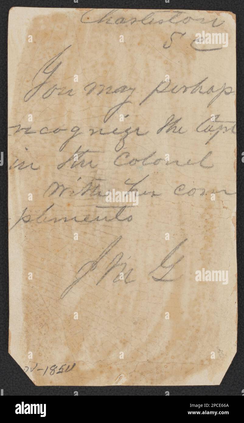 Colonel James M. Gadberry of Co E, 1st South Carolina Infantry Regiment ...