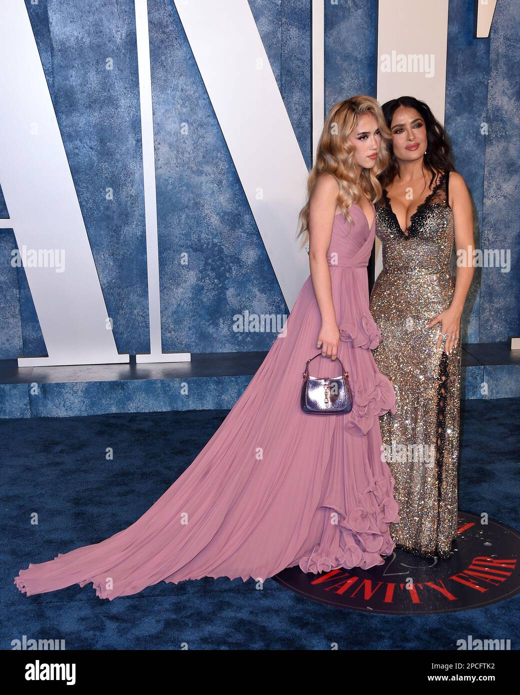 LOS ANGELES - 12 MARS : Valentina Paloma Pinault, Salma Hayek à la ...