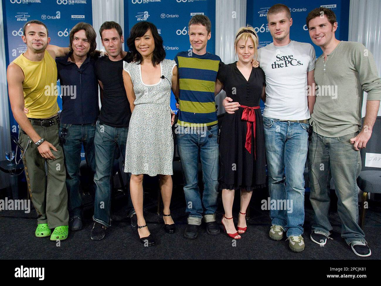 Cast members of "Shortbus", Raphael Barker, Paul Dawson, PJ DeBoy, Sook-Yin Lee, John Cameron ...