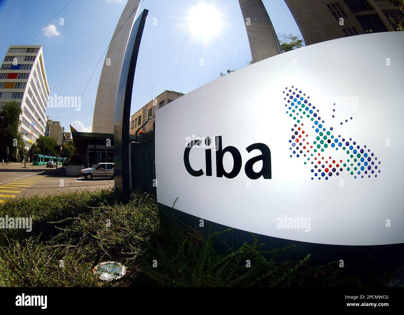 ARCHIV --- Das Logo des Chemiekonzerns Ciba am 12. August 2005, in ...