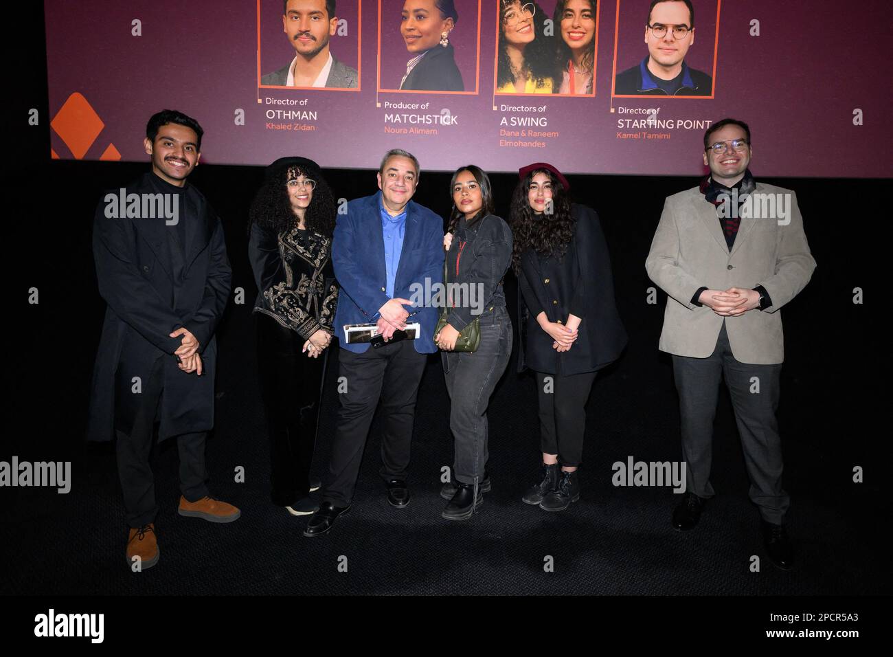 Khaled Zidan, Raneem et Dana Elmorendes, Noura Alilam et Kamel Tamimi ...