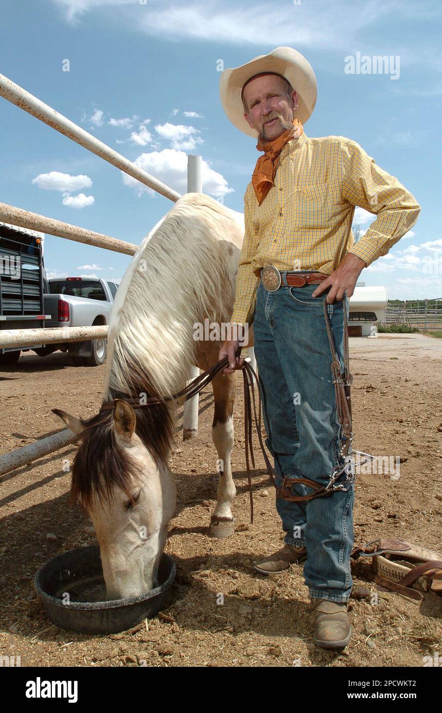 ** ADVANCE FOR WEEKEND EDITIONS JULY 1-2 **Bruce Ford, 53, poses for a ...