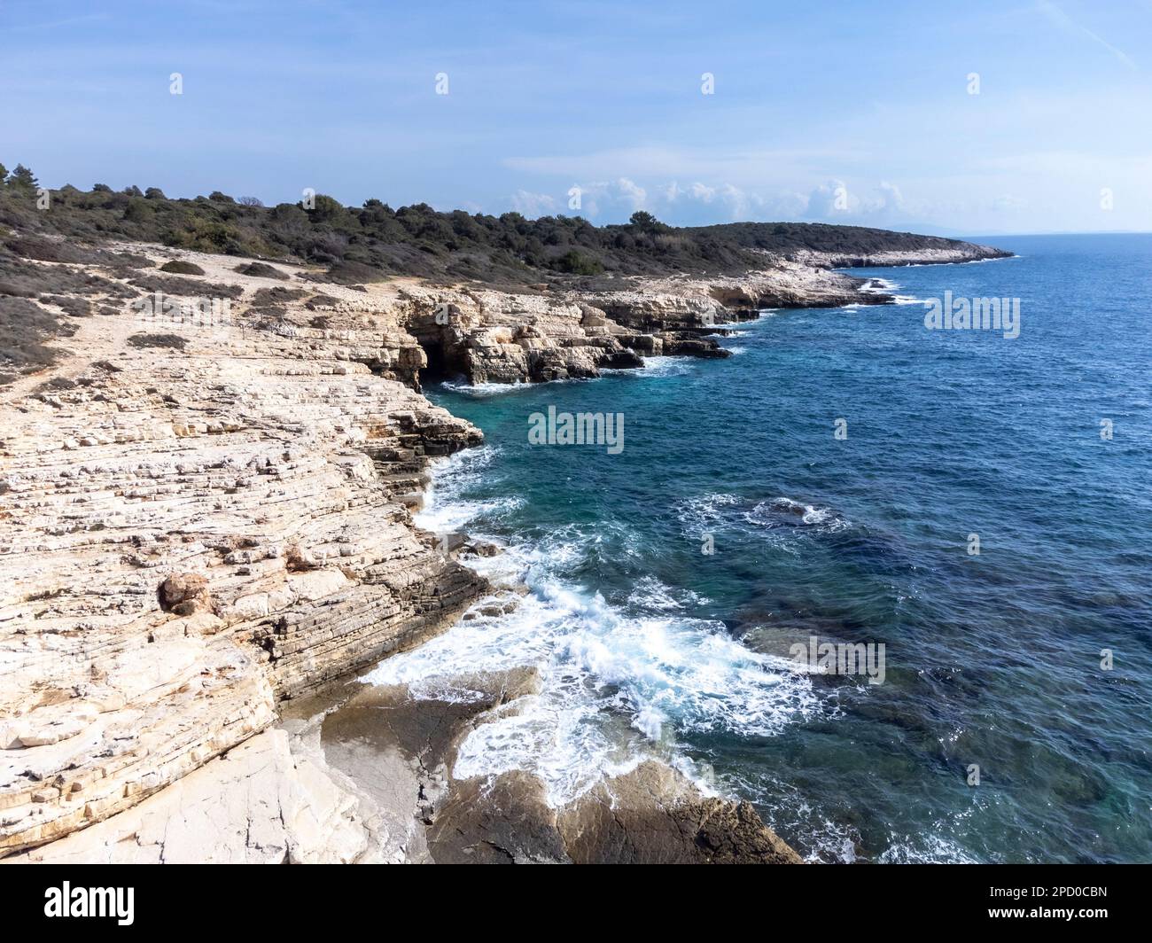 Paysage au cap kamenjak Banque de photographies et d’images à haute ...