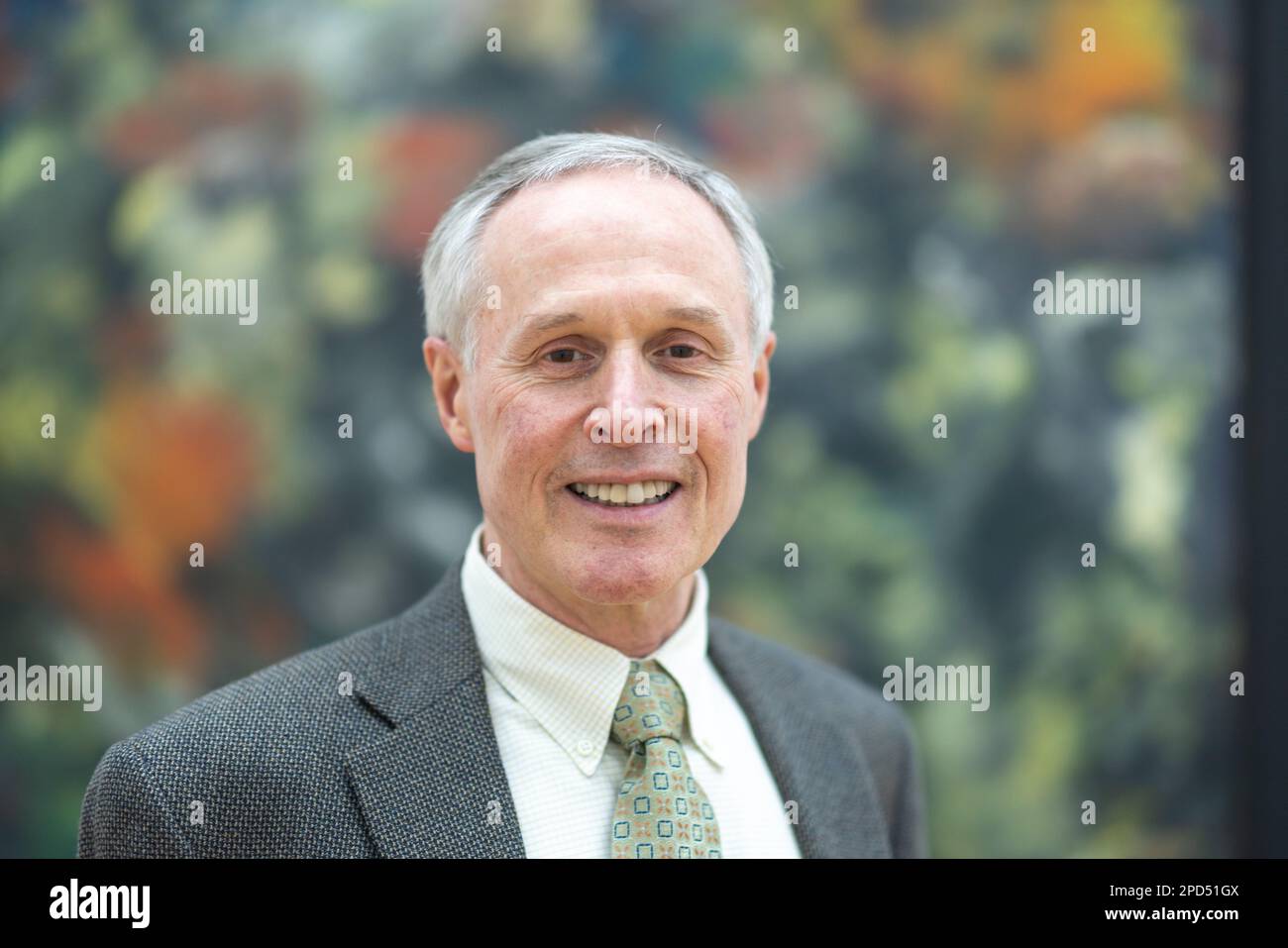 14 mars 2023, Hesse, Francfort-sur-le-main: Le lauréat, David G. Schatz ...