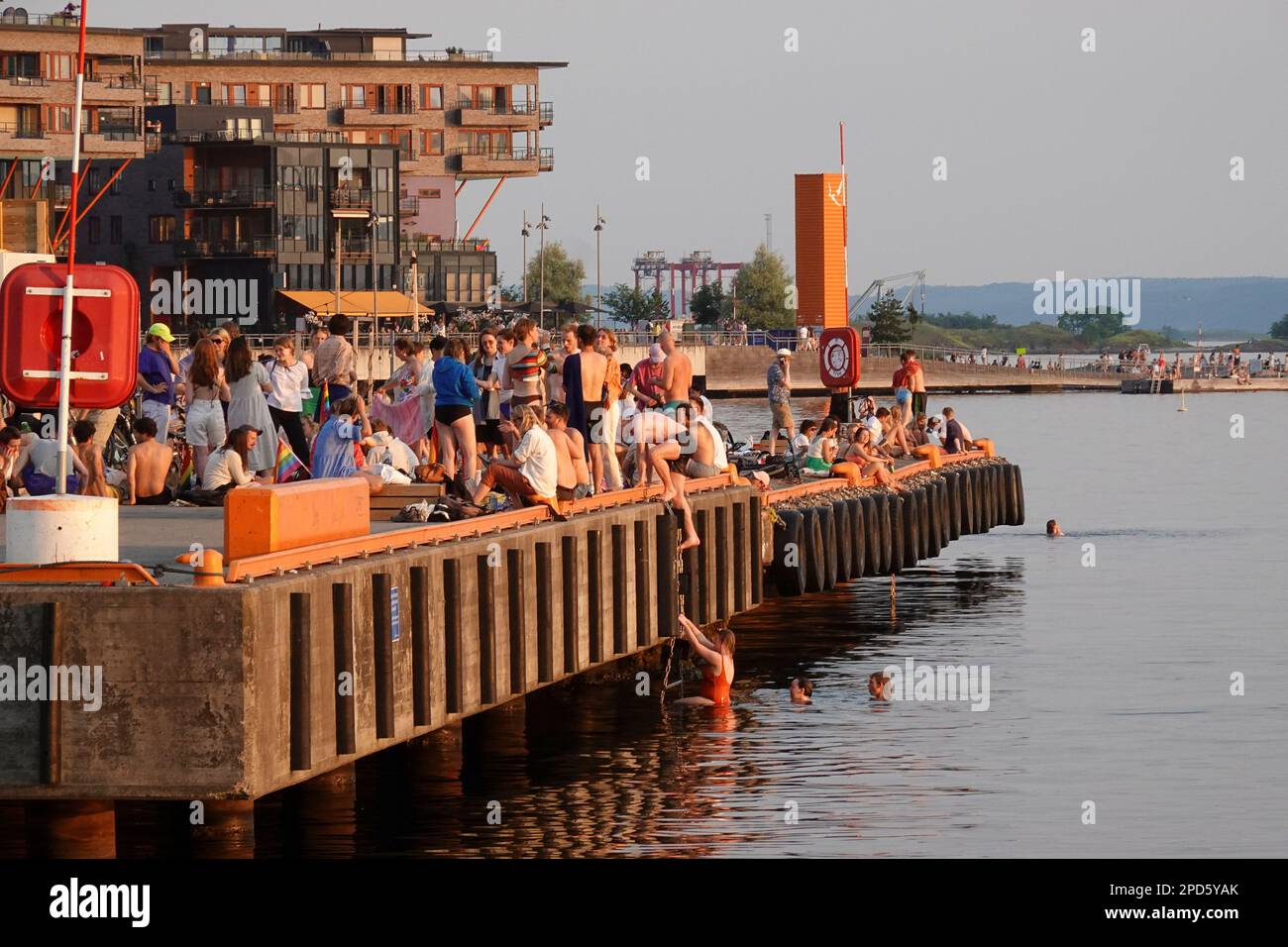 Norvège, Oslo, Sorenga est un tout nouveau quartier près du fjord d ...