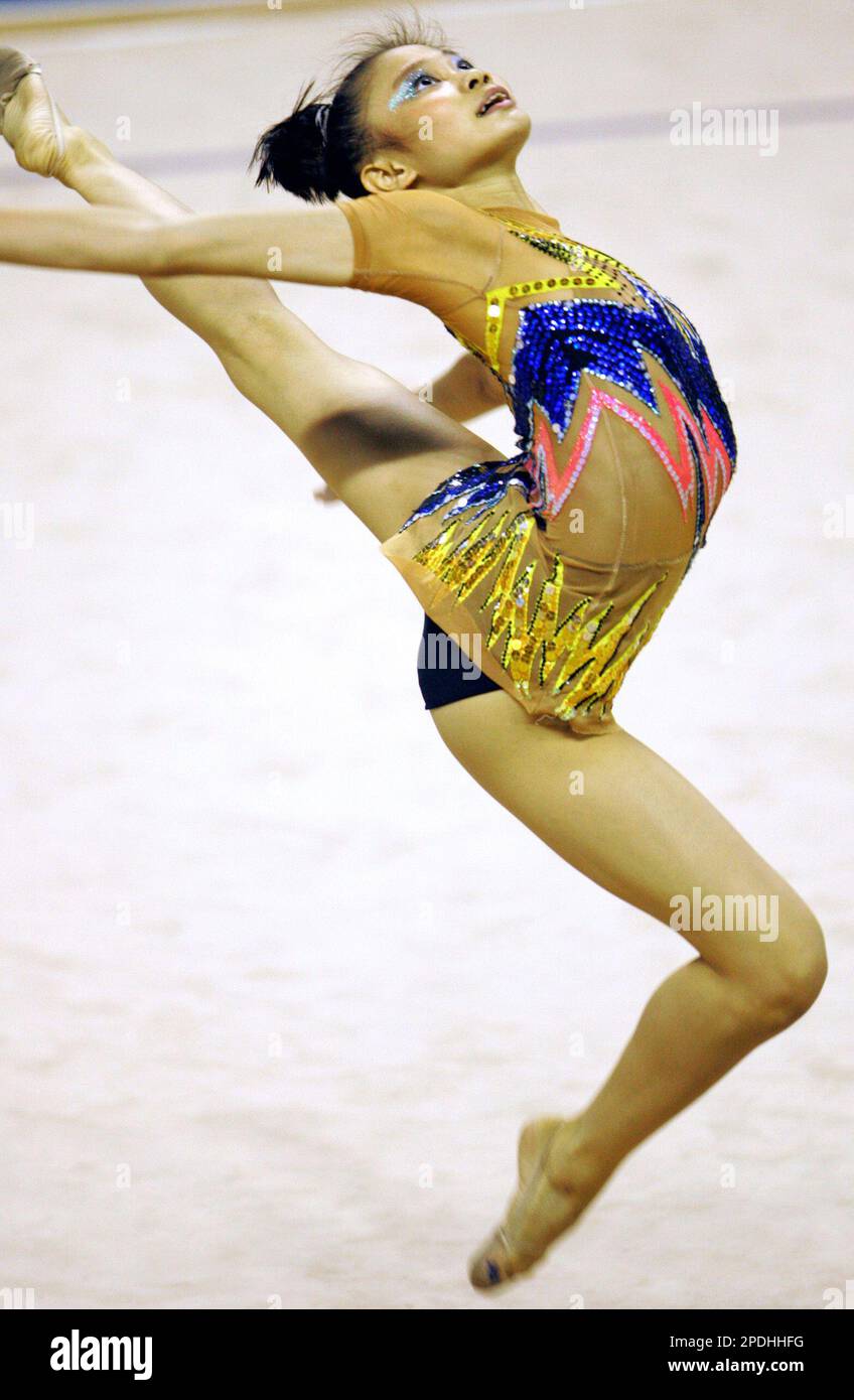 Malaysia's See Hui Yee displays her gold-winning form as she performs ...