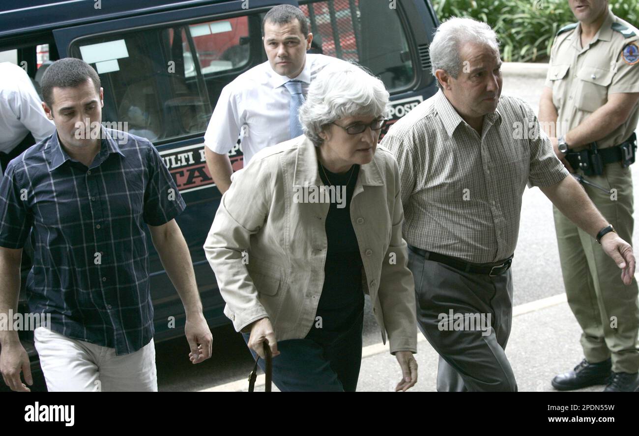 Paul, left, Nick center back, Joan, center front, and Luciano Falconio ...