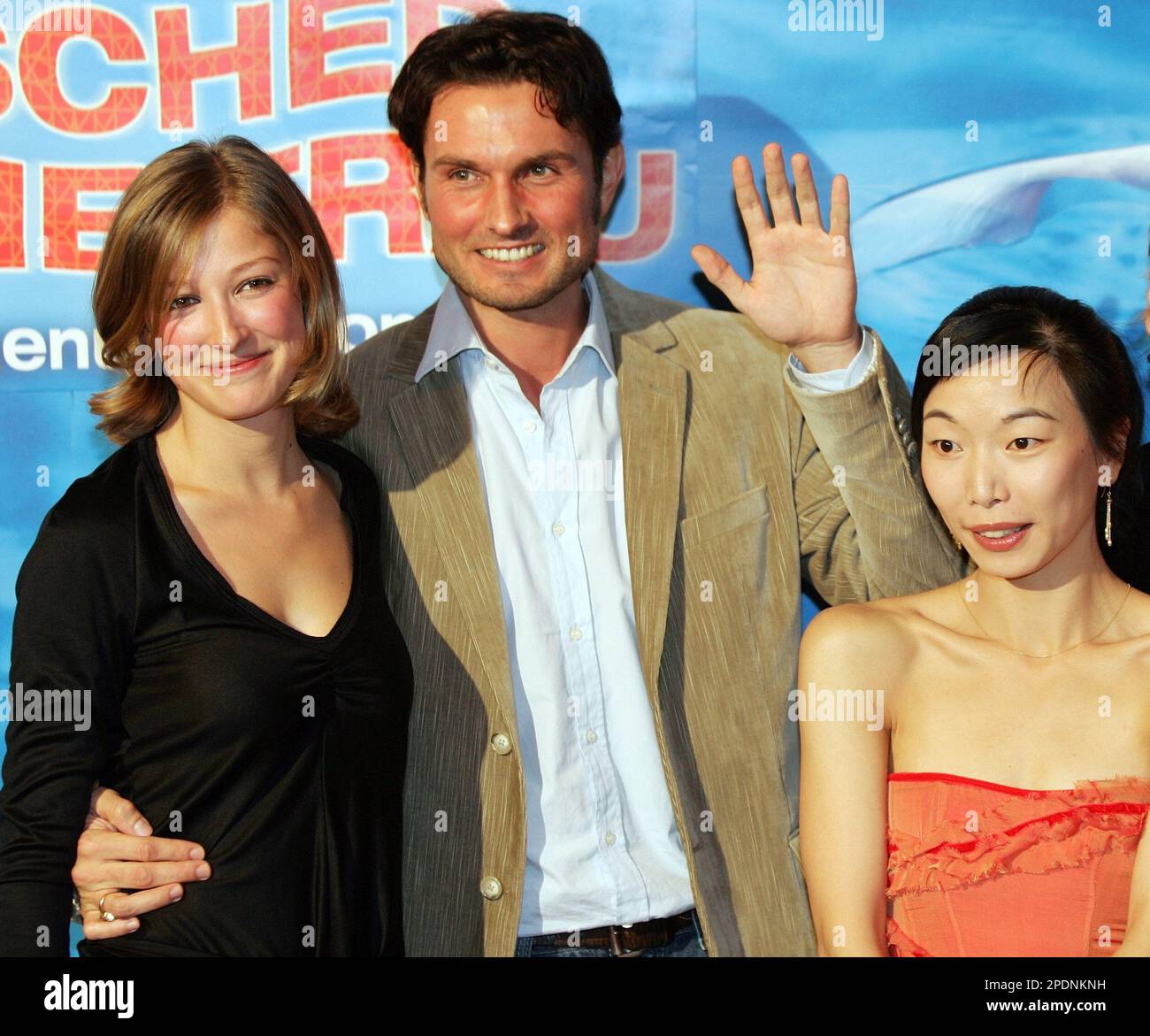 Die Schauspieler Alexandra Maria Lara, Simon Verhoeven, Young Shin Kim ...