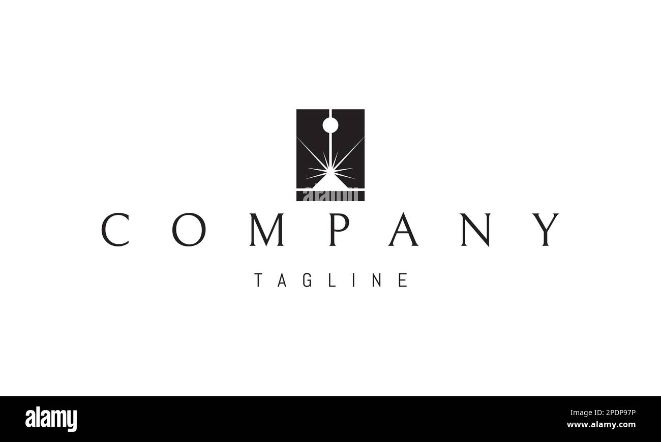 Logo vectoriel sur lequel une image abstraite d'une pyramide avec un ...