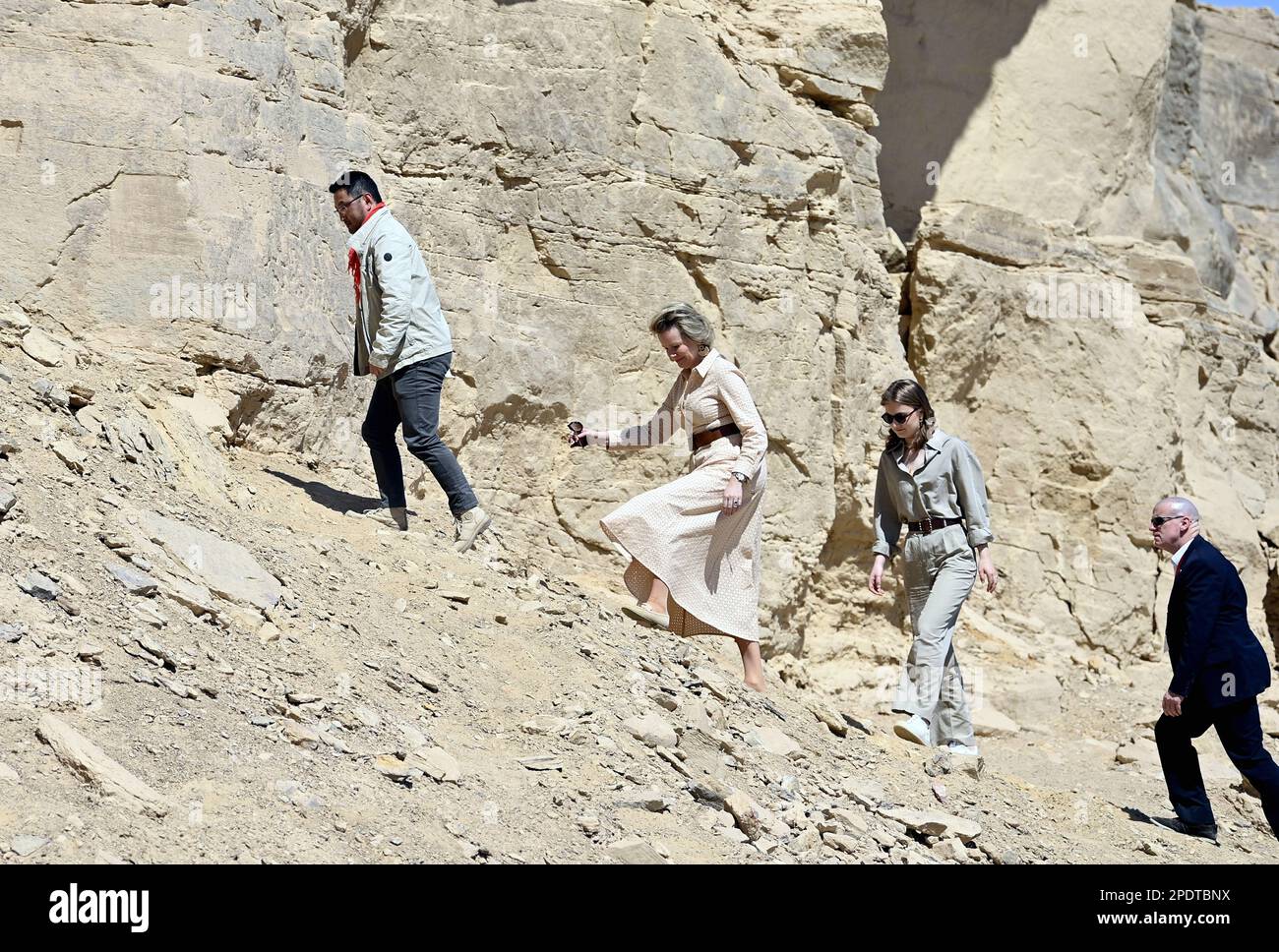 Thèbes, Égypte, mercredi 15 mars 2023. El Kab, Égypte, mercredi 15 mars ...