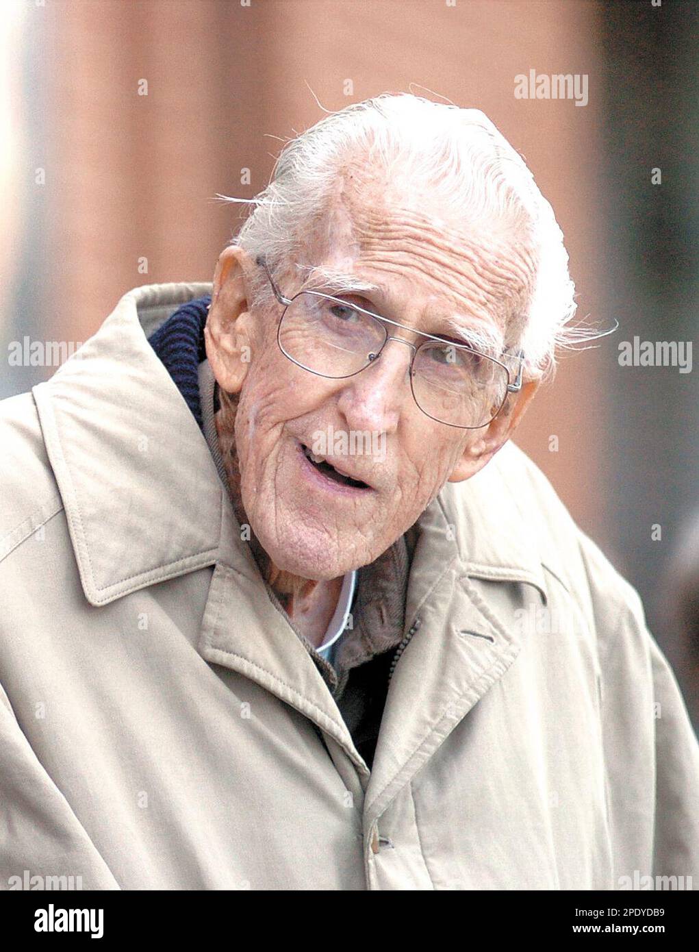 Frank M. Fenton, 89, is shown in an undated photo. Fenton died Tuesday ...