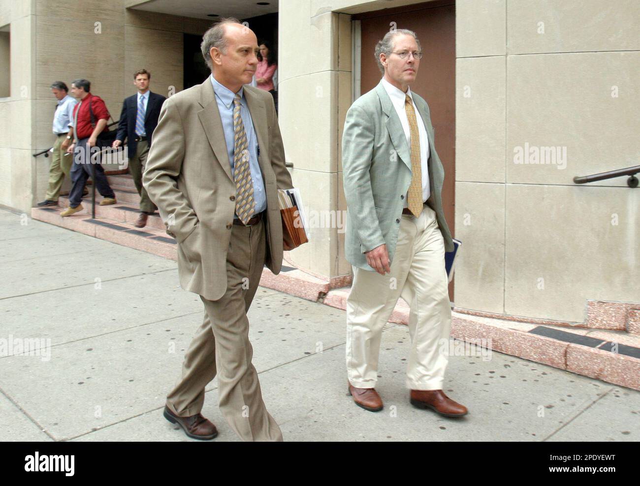 CORRECTS NAME OF MAN AT RIGHT TO E. FORBES SMILEY III ** E. Forbes ...