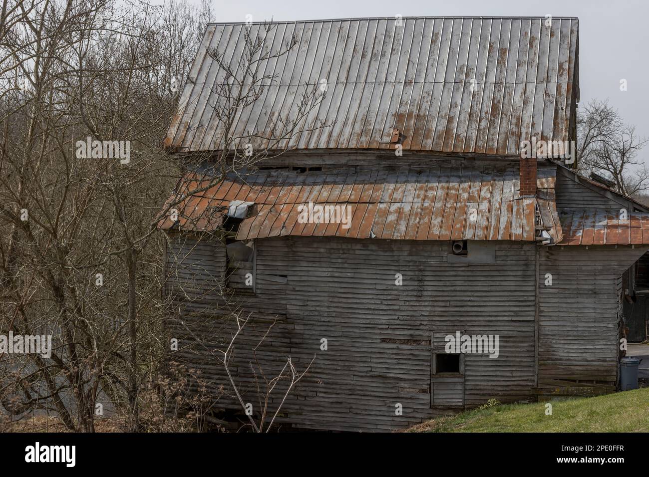 Chilhowie, Virginie, Etats-Unis - 41 mars 2023: Love's Mill Construit ...
