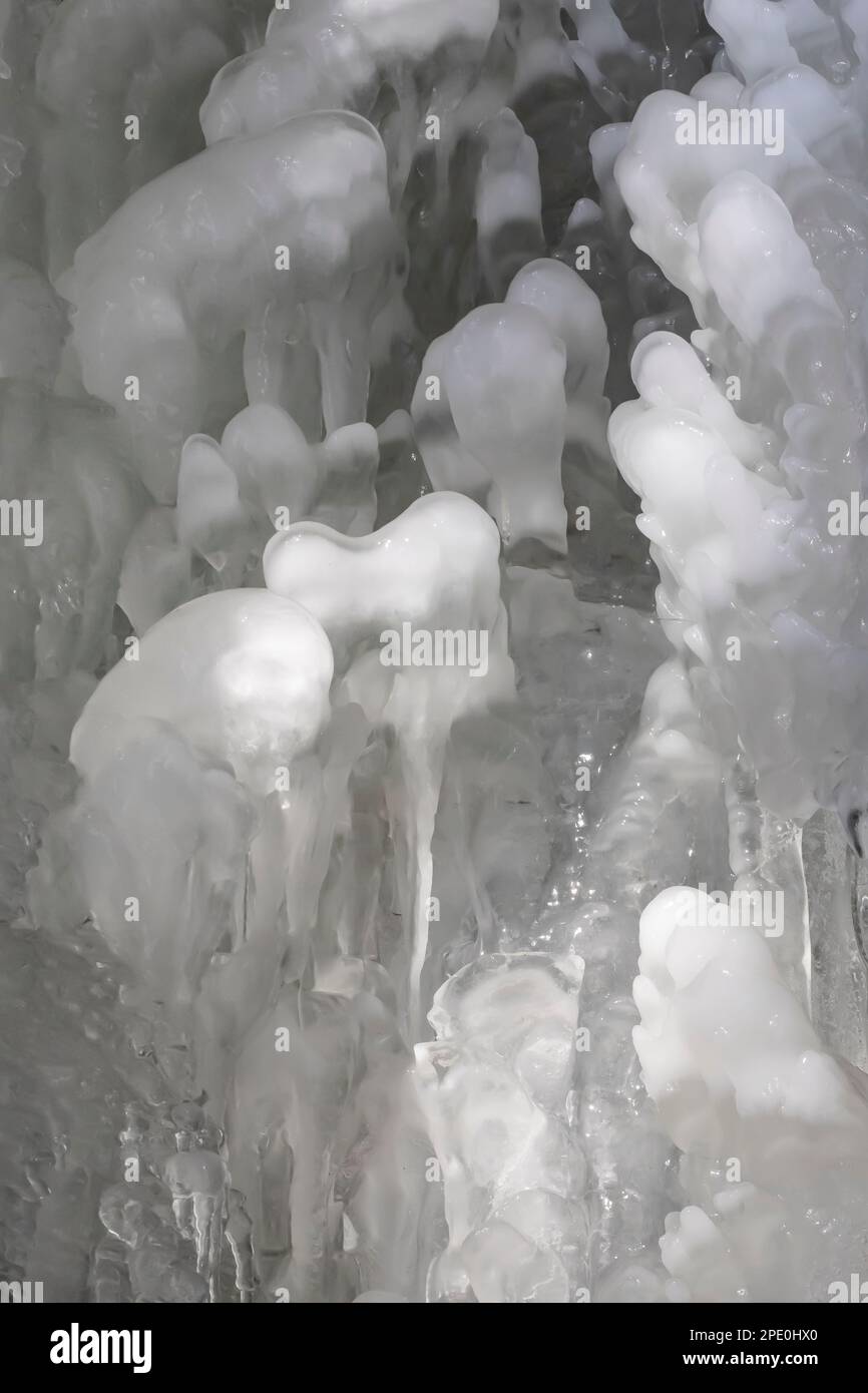 Détails de la formation de glace sans limites utilisée par les ...