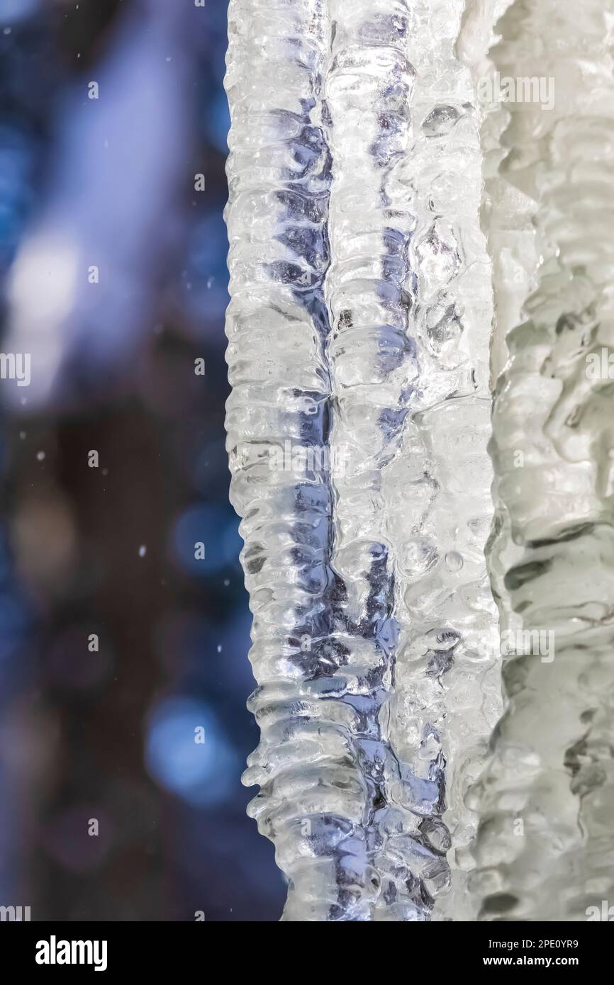 Détails de la formation de glace sans limites utilisée par les ...