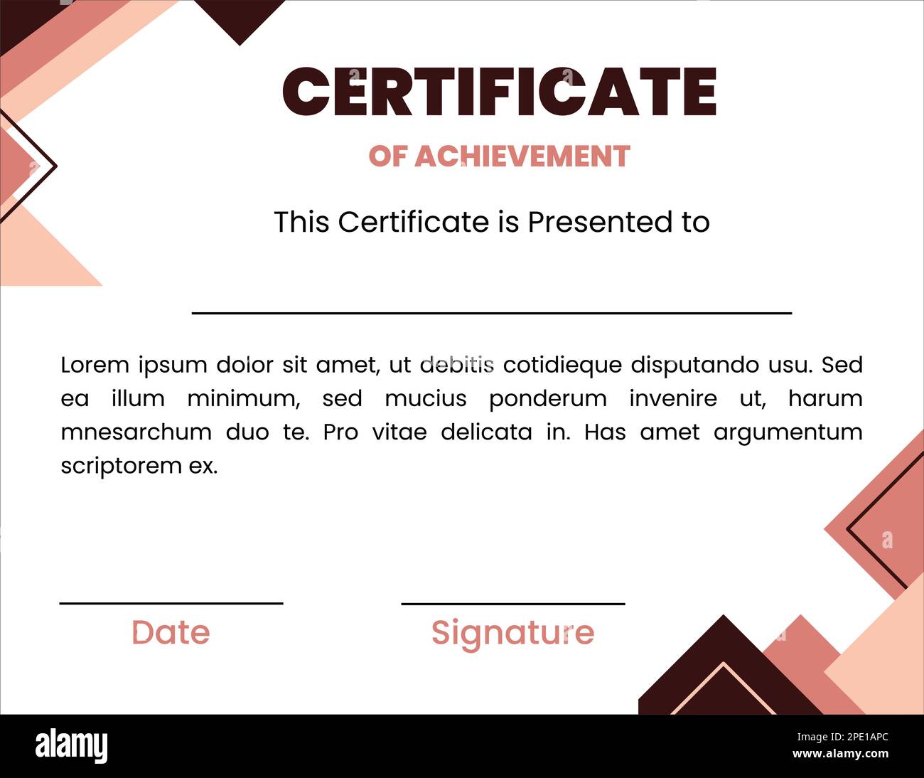 Certificate of appreciation Banque d'images vectorielles - Page 2 - Alamy