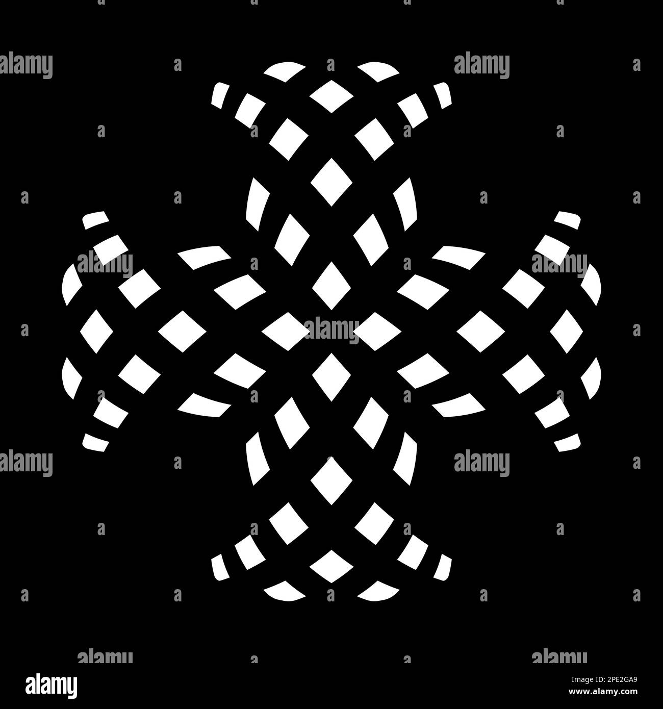 Icône de symbole Croix de l'ordre du Christ décoratif. Illustration ...