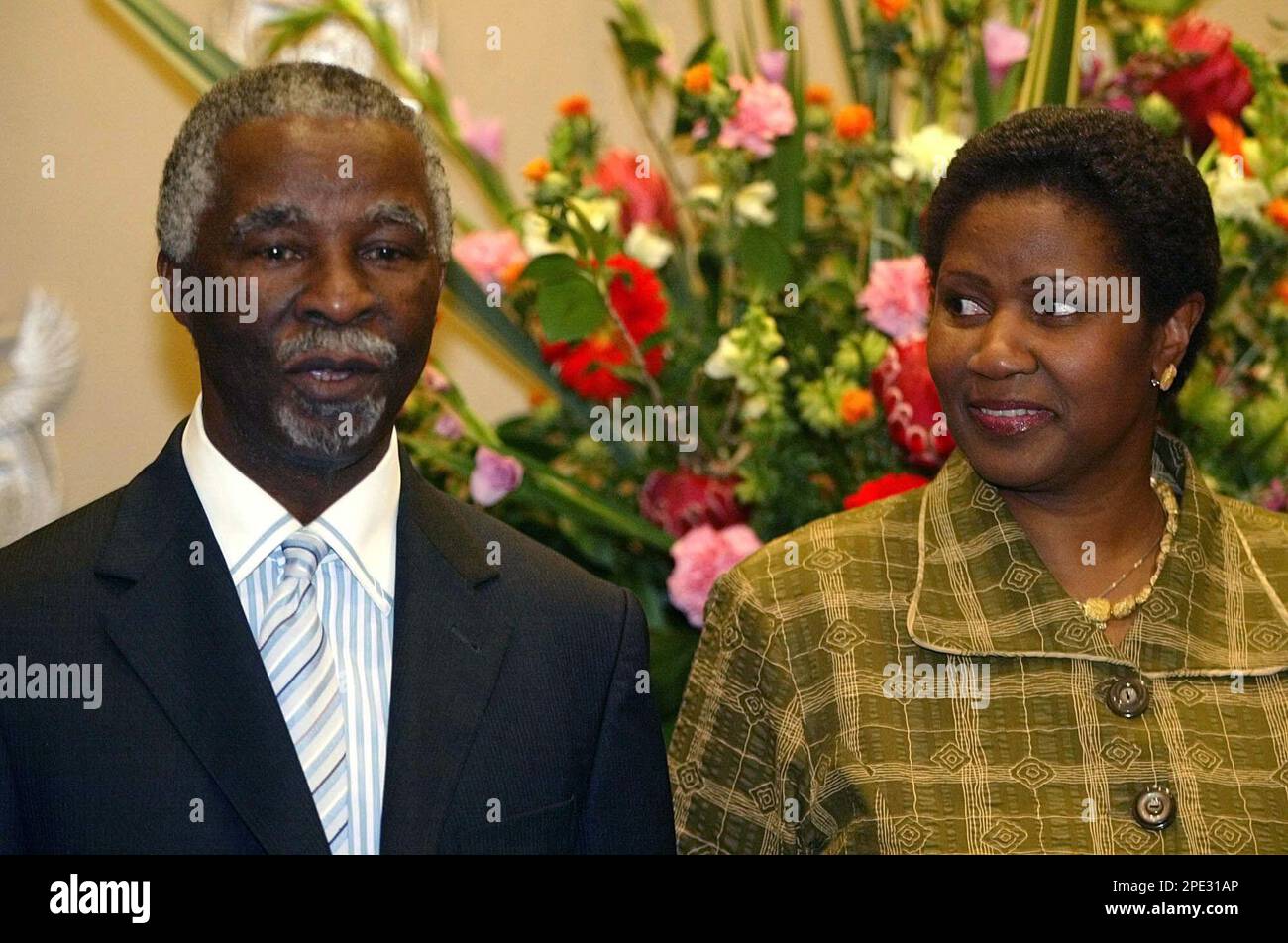 South Africa's first woman Deputy President, Phumzile Gloria Mlambo ...