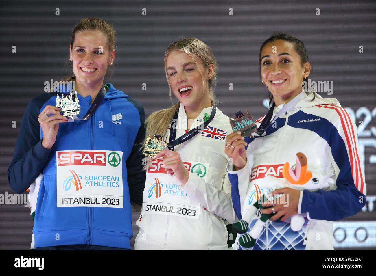 Anita HORVAT de Slovénie , Keely HODGKINSON de Grande-Bretagne et AGNS ...