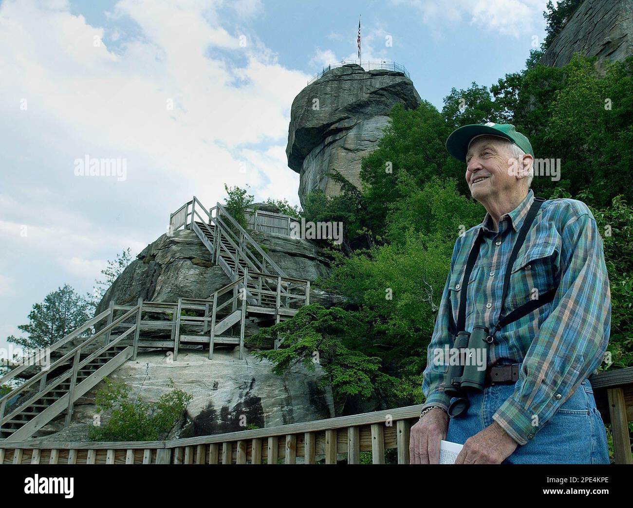 ** ADVANCE FOR THE WEEKEND OF JUNE 4-5** Birder Reece Mitchell of ...